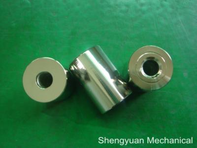 Cina lumache 38mm del centro girate precisione spessa del rame di piatto del nichel di 0,005 - 0,01 parti C11000 in vendita
