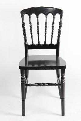 China Black Acrylic Resin Napoleon Chair for sale