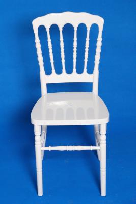 China White Acrylic Resin Napoleon Chair for sale