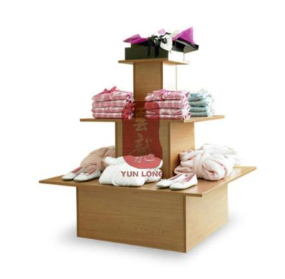China OEM Houten Vertoningstribunes, 3 van het Houten Vertoningslagen Rek voor Stuk speelgoed Gift Te koop