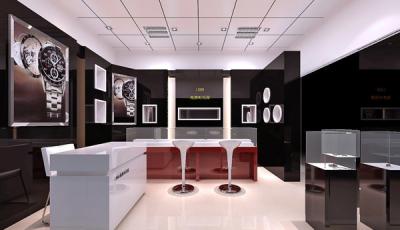 China OEM watch showing display cabinet for retail shop in mall for sale