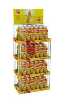 Cina Scaffale di esposizione del pavimento della bevanda, attrezzatura di promozione del supermercato in vendita