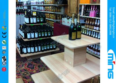 Cina Tabella di legno dell'esposizione del deposito di economia quadrata semplice, banco di mostra del vino in vendita