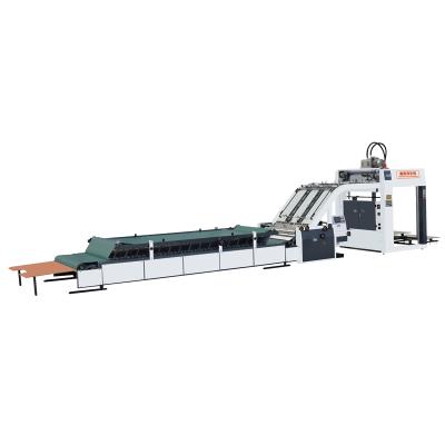 China Automatic Laminating Machine with Precise Positioning, Automatic Glue Application, and PLC Servo System for Cardboard Lamination for sale