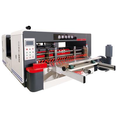 China High-Precision Negative Pressure Creasing Machine with Dual Gantry Design Featuring Negative Pressure Feeder Servo-Controlled Knife Positioning and PLC Control for sale