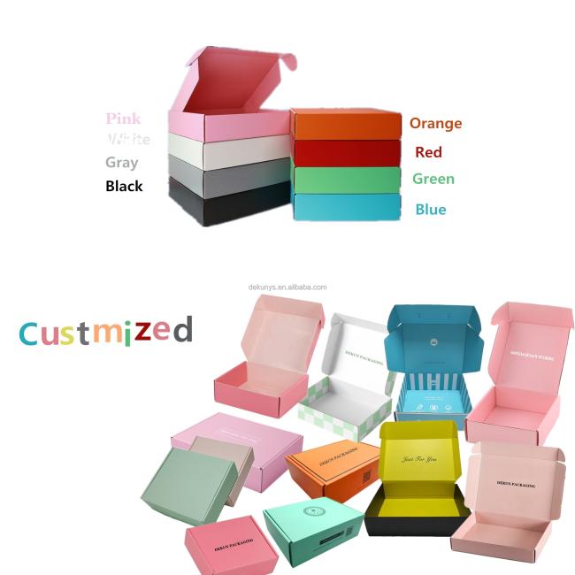 Custom logo printed on mailer box