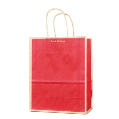 China Custom Brown Kraft Paper Pouch Bag Pastry Packaging Carry Out for sale