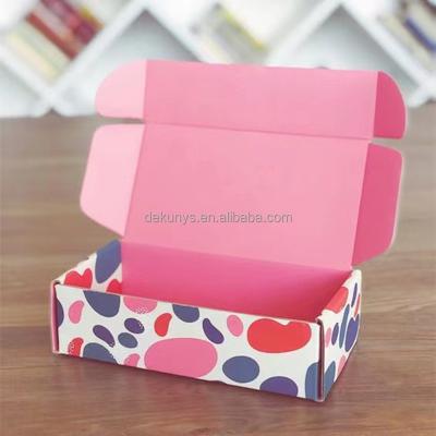 중국 선물 공예품용 맞춤형 다른 모양의 유통 고리 종이 포장 메일 상자 판매용