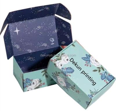 중국 선물 공예품용 맞춤형 다른 모양의 유통 고리 종이 포장 메일 상자 판매용