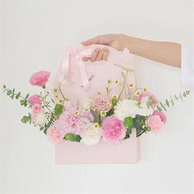 중국 꽃 장식을 위한 맞춤형 다양한 모양의 다채로운 접기 재활용 가능한 선물 상자 판매용