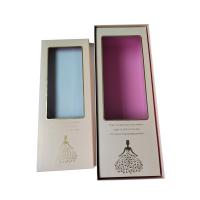China Custom Rectangular Long Florist Display Ribbon Handle Big Rigid Box for Flower Packaging for sale