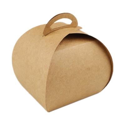 China OEM Biodegradable Cake Box Kraft Paper Bakery Boxes For Pastry Packaging for sale