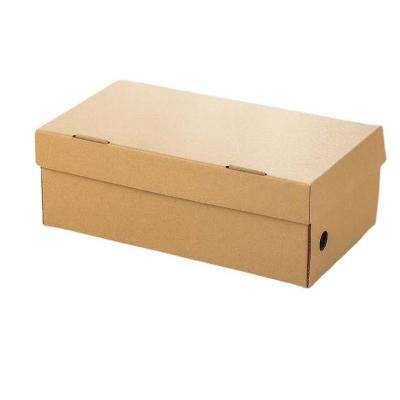China Custom Order Accepted Collapsible Printing Paper Sneaker Leather Shoe Box With Handle for sale