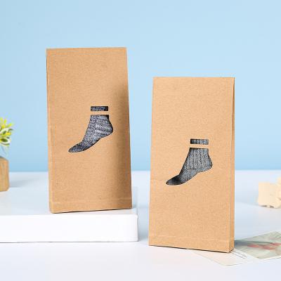Chine Des chaussettes en papier kraft, des boîtes avec votre propre logo. à vendre
