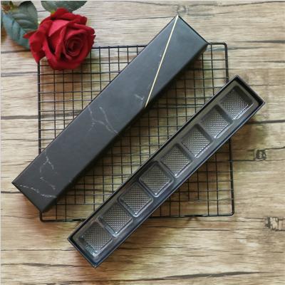 China Marble Pattern Mixed Truffle Chocolate Pack Paper Box Customized Packaging for sale