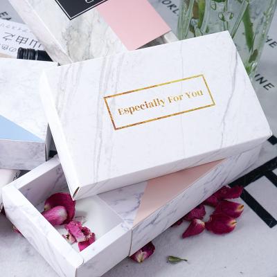 Cina Gloss Lamination Custom Riciclare Pieghevole Maschera Rammendata Carta per lo Shopping Gift Food Box in vendita