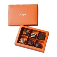 China Cardboard Assorted Chocolate Box Packaging Matt Lamination Custom Printed for sale