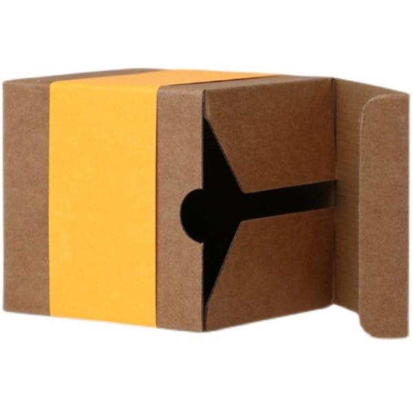 Quality Square Scented Candle Box Kraft Paper Gift Packaging Eco Friendly for sale