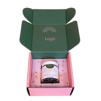 Cina Cilindro di cartone stampato con logo personalizzato per olio di lucidatura per unghie Spedizione e imballaggio regalo in vendita