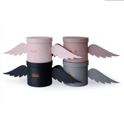 China Samt Zylinderpapier Blumenstrauß Arrangements Luxus Verpackung Custom zu verkaufen