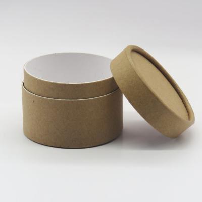Cina Imballaggio per la confezione di tubi di carta kraft di lusso ovale con rivestimento UV in vendita