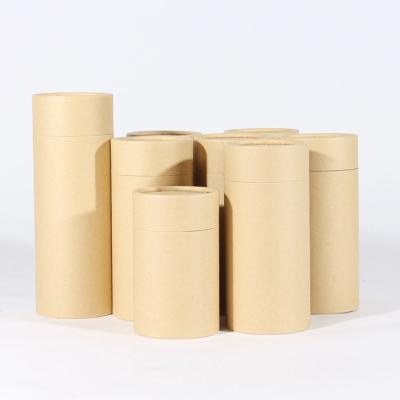 Cina Imballaggio per la confezione di tubi di carta kraft di lusso ovale con rivestimento UV in vendita
