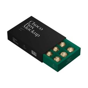 China Duurzame handgemaakte kerstchocolade dozen standaard verpakkingsdoos Te koop