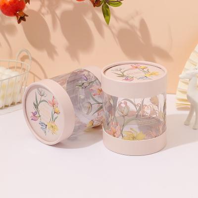 Китай Рождественские цветочные коробки с картонным материалом и приемлемым индивидуальным бархатным круглым продается