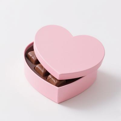 Κίνα Φαρμακείο χονδρικού εμπορίου υψηλής ποιότητας κουτιά σοκολάτας σε σχήμα καρδιάς με προσαρμόσιμα λογότυπα και μεγέθη προς πώληση