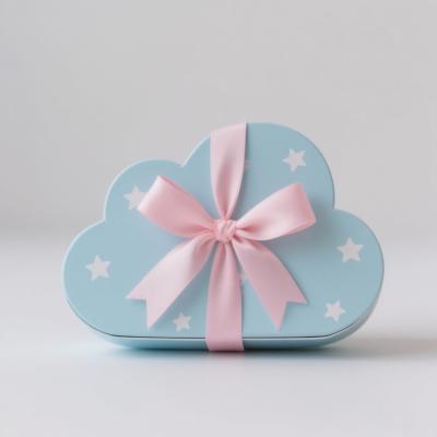 Κίνα Εφαρμοσμένα από το εργοστάσιο κουτιά συσκευασίας δώρων σε σχήμα σύννεφου με μοτίβα για διάφορες ευχές του κόμματος προς πώληση