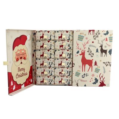 China Anpassungs-Weihnachtsmann-Element Weihnachtsdoppeltür Magnetgeschenk-Box zu verkaufen