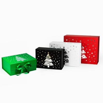China Custom logo kerstcadeau doos aanpasbaar voor gepersonaliseerde cadeautjes Te koop