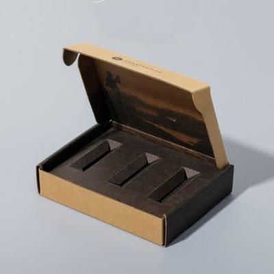 China Custom Shape Self Erecting Mailer Box for Cosmetic Use with Corrugated Packaging for sale