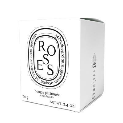 China Custom Luxury Candle Mailer Box with Recycled Materials and Food Grade Paperboard for sale