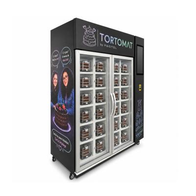 China WEIMI Large Capacity Cake Vending Machine with Customizable Lockers for Birthday Cakes and Bakery Products for sale