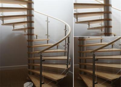China stainless steel structure commercial metal stairs step design spiral staircase with rod railing for sale