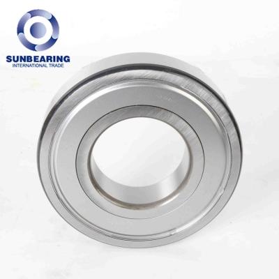 China Deep Groove Ball Bearing 6317 Silver 50*180*41mm Stainless Steel for sale