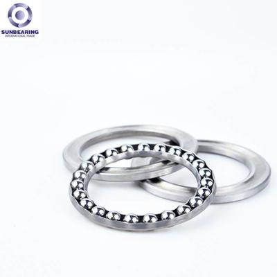 China SUNBEARING Thrust Ball Bearing 51120 Silver 100*135*25mm Chrome Steel GCR15 for sale