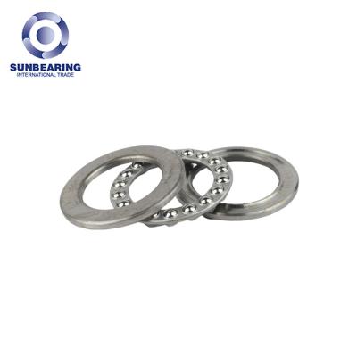 China SUNBEARING Thrust Ball Bearing 51207 Silver 35*62*18mm Chrome Steel GCR15 for sale
