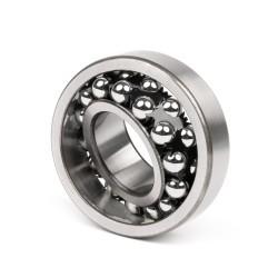 China SUNBEARING 1201 Self Aligning Ball Bearing Silver 12*32*10mm Chrome Steel GCR15 for sale