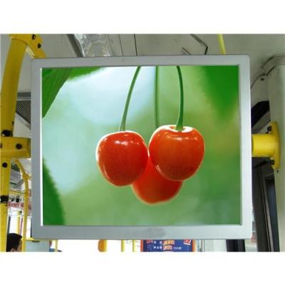 Chine Affichage antipoussière H.263 d'affichage à cristaux liquides de bâti de mur 17 pouces avec le mot de passe à vendre