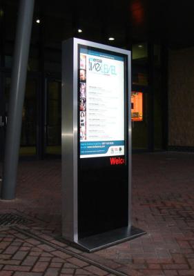 China 55 Inch Directional Message Outdoor Digital Signage Custom for Samsung / LG for sale