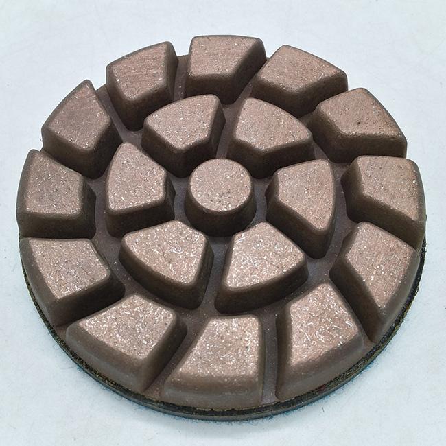 3" Copper Bond Transitional Polishing Pads for removing scratches for concrete floor Ultra Thick