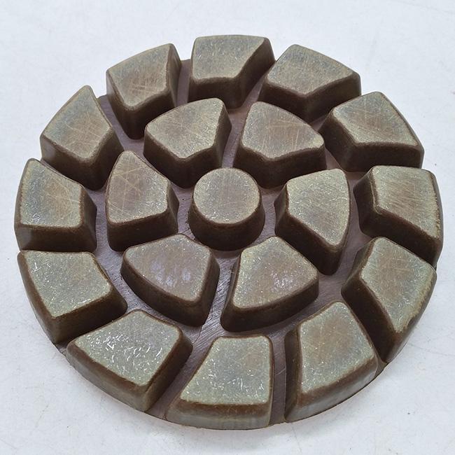 3" Copper Bond Transitional Polishing Pads Ultra Thick