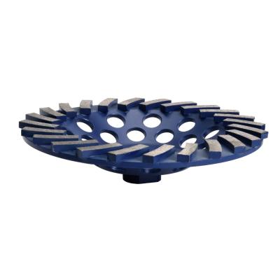 Cina 24 mole segmentate della tazza di Turbo a 7 pollici per molatura in vendita