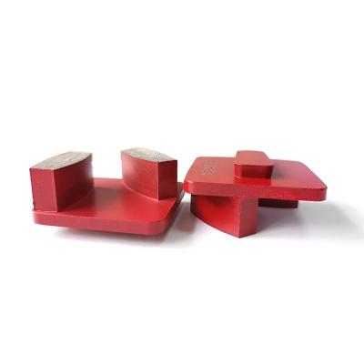 Cina Serratura Diamond Grinding Tools Soft Bond concreto di Redi con i doppi segmenti di esagono in vendita