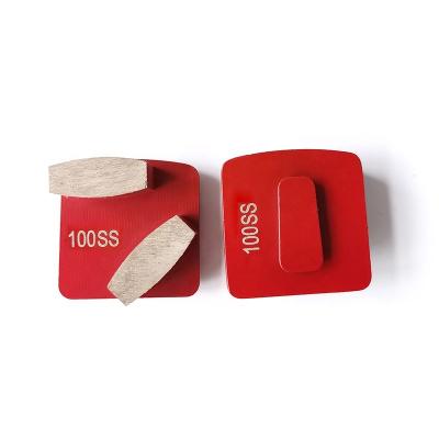 Cina Serratura Diamond Grinding Tools Soft Bond concreto di Redi con i doppi segmenti di esagono in vendita