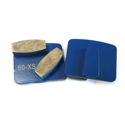 Cina Serratura Diamond Grinding Tools Soft Bond concreto di Redi con i doppi segmenti di esagono in vendita