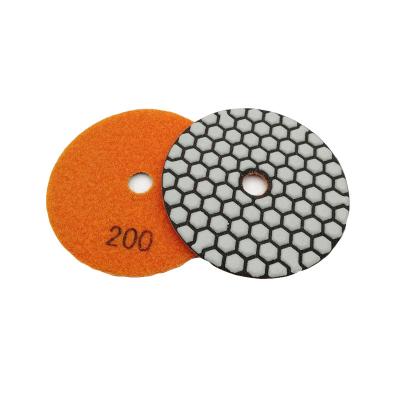 中国 円形3000の屑のダイヤモンドの磨くパッド4インチ2.2mm - 2.6mmの厚さ 販売のため