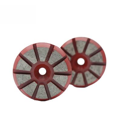 China 3 polegadas 10 Segs Diamond Grinding Tools 10mm para a máquina de moedura concreta à venda